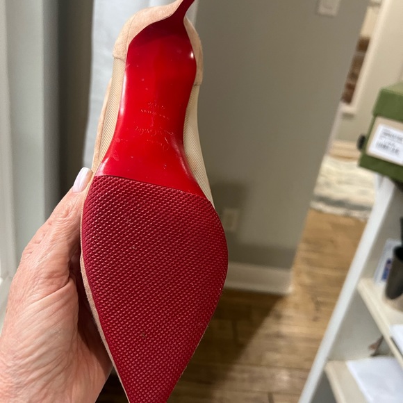 Christian Louboutin | Shoes | Christian Louboutin Suede And Mess Shoes ...